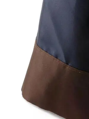 CO.GO Contrasting Band Silk Palazzo Pants
