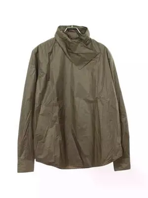 Hermès Sellier Button Long-sleeve Cotton Pullover Shirt