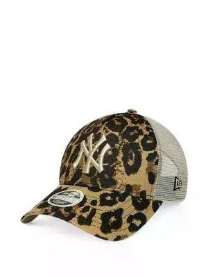 New Era 9forty Leopard-pattern Baseball Cap - Brown