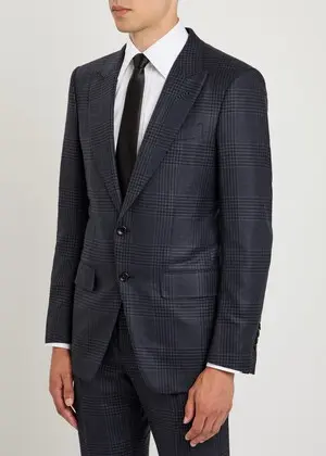 TOM FORD Houndstooth Wool Blazer