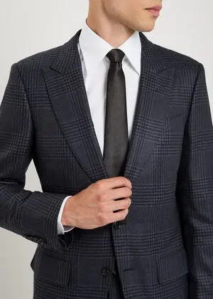 TOM FORD Houndstooth Wool Blazer
