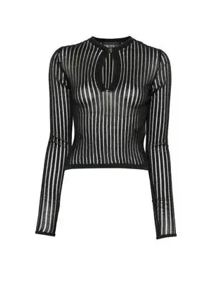 DONDUP Sheer-knit Top