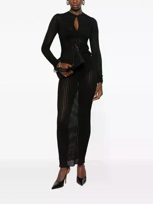 DONDUP Sheer-knit Top