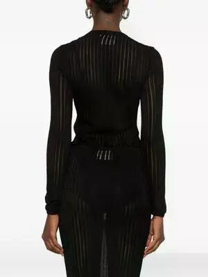 DONDUP Sheer-knit Top