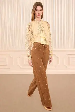 Ulla Johnson Gesture Long Sleeve Silk Blouse