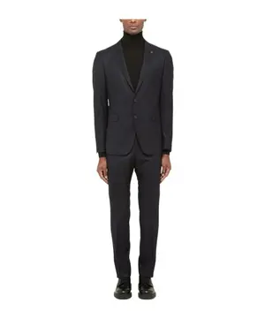 Tagliatore Single-breasted Suit - Black
