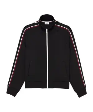Saint Laurent Zip-up Track Jacket With Logo