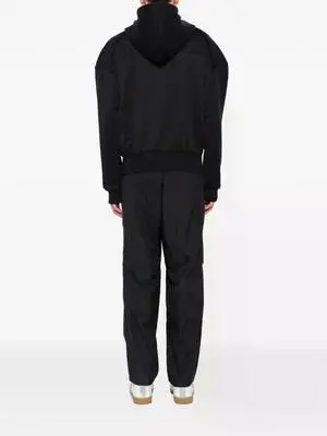 JUUN.J Embroidered Slogan Hoodie