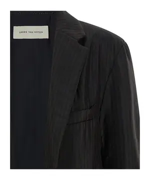 Dries Van Noten Pinstriped Blazer