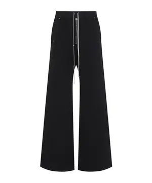 Rick Owens Drawstring Casual Pants - Black