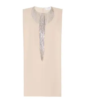 Sportmax Round Neck Dress - Beige