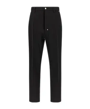 Rick Owens Casual Pants With Belt Loops - Black
