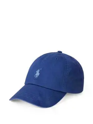 Polo Ralph Lauren Embroidered Pony Cotton Baseball Cap - Blue