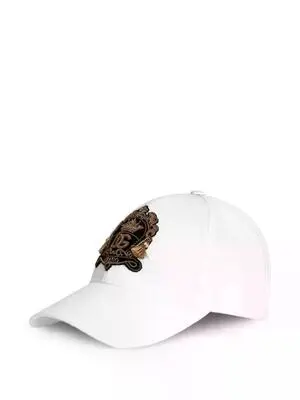 Dolce & Gabbana Cotton Gabardine Baseball Hat - White