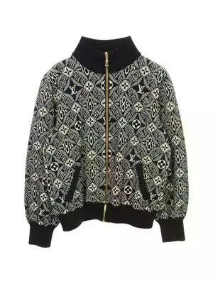 LOUIS VUITTON Since 1854 Pattern Knit Jacket