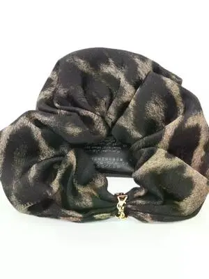 Saint Laurent Cassandra Leopard-print Scrunchie