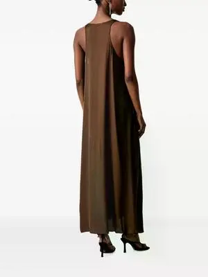 HAVEONE V-neck Sleeveless Maxi Dress