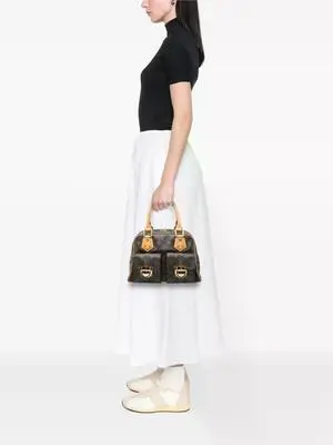 LOUIS VUITTON 2005 Monogram Manhattan Pm Handbag