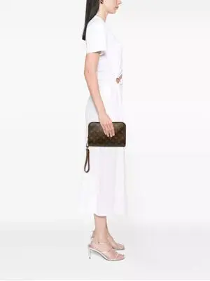 LOUIS VUITTON 2002 Monogram Orsay Clutch Bag