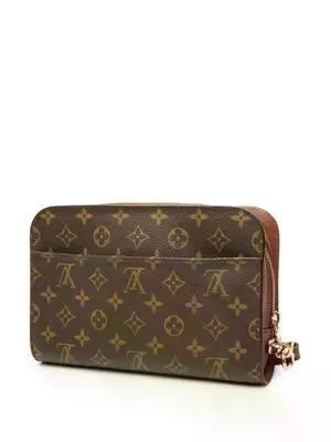 LOUIS VUITTON 2002 Monogram Orsay Clutch Bag