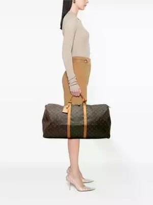 LOUIS VUITTON 1992 Monogram Keepall 60 Travel Bag