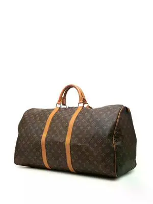 LOUIS VUITTON 1992 Monogram Keepall 60 Travel Bag