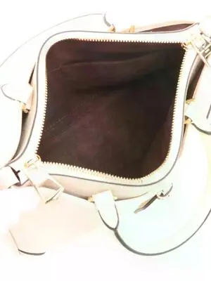 LOUIS VUITTON Monogram Empreinte Trianon Pm Satchel - Neutrals