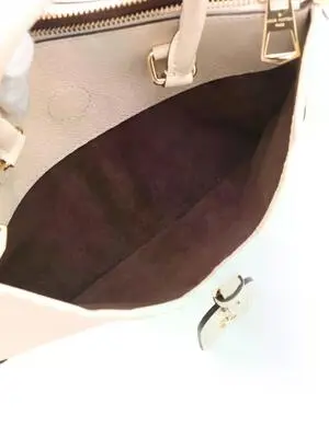 LOUIS VUITTON Monogram Empreinte Trianon Pm Satchel - Neutrals