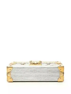 LOUIS VUITTON 2017 Epi Petite Malle Crossbody Bag