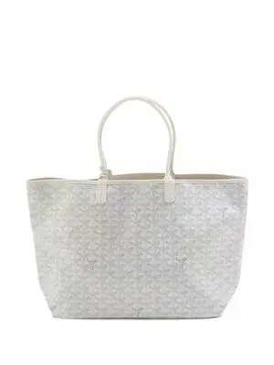 Goyard 2019-2023 Goyardine Saint Louis Pm Tote Bag - White
