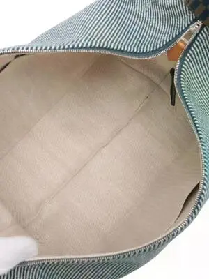 Hermès 2023 Large Wool Bride A Brac H Natte Case Vanity Bag