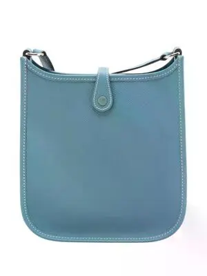 Hermès 2007 Epsom Evelyne Tpm Crossbody Bag - Blue