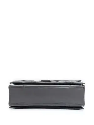 Balenciaga 2010 Small Metallic Calfskin Crush Chain Shoulder Bag - Grey