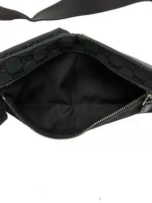 Gucci Gg Canvas Belt Bag - Black