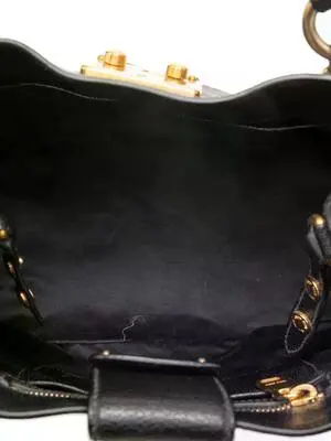 Miu Miu Goatskin Madras Satchel