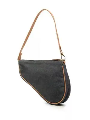 Dior 2001 Mini Denim Pochette Shoulder Bag
