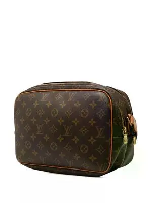 LOUIS VUITTON 1998 Monogram Reporter Pm Crossbody Bag - Brown
