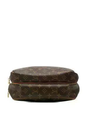 LOUIS VUITTON 1998 Monogram Reporter Pm Crossbody Bag - Brown