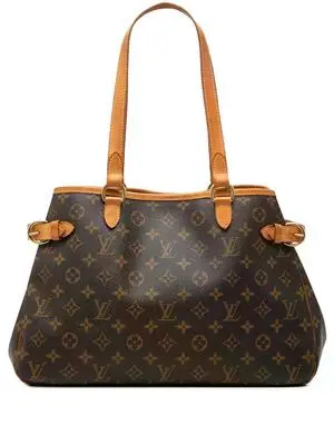 LOUIS VUITTON 2008 Monogram Batignolles Horizontal Tote Bag - Brown
