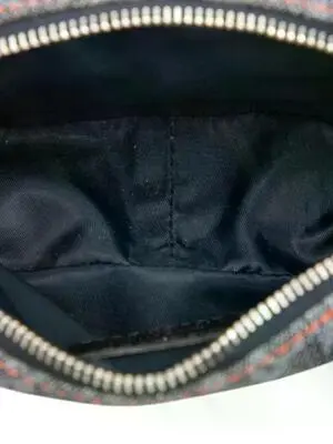 Dior Oblique Denim Flight Coin Pouch - Blue