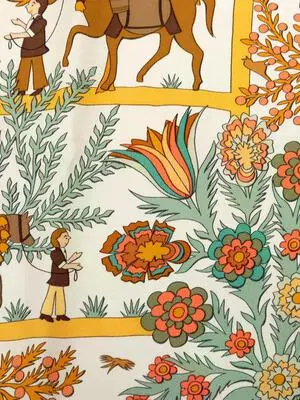 Hermès 1997-2010 Decoupages Silk Scarf 90 Scarves