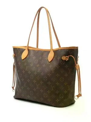 LOUIS VUITTON 2011 Monogram Neverfull Mm Tote Bag - Brown