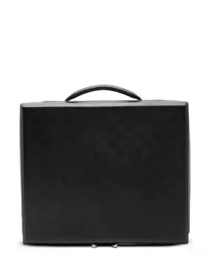 LOUIS VUITTON 2001 Damier Glace Luke Briefcase Business Bag - Black