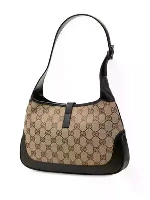 Gucci 2000-2015 Gg Canvas Web Jackie Shoulder Bag