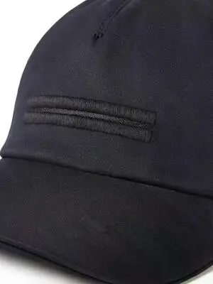 Zegna Navy Microfiber Motorin Baseball Cap