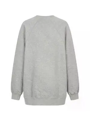 HALFBOY Logo-patch Raglan-sleeve Sweatshirt - Grey