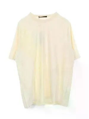 LOUIS VUITTON 2020s Monogram Towel T-shirt - Neutrals