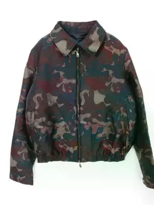 Dior X Peter Doig Floral Print Bomber Jacket