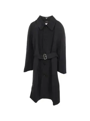 Burberry 2010s Belted Wool Coat
