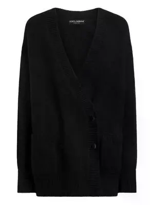 Dolce & Gabbana Double-breasted Cardigan - Black